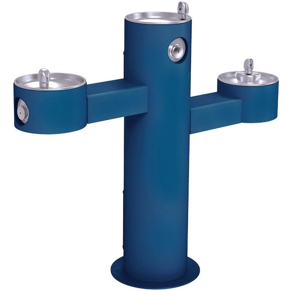 Outdoor Drinking Fountain with Triple Bowl by Halsey Taylor ...